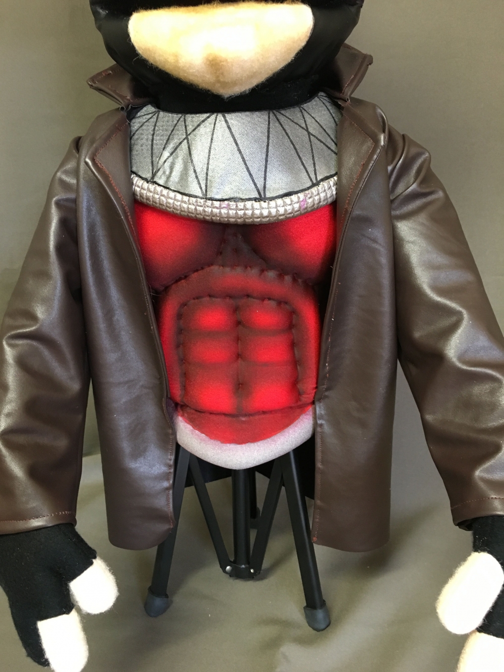 Marvel Gambit Caricature Puppet | The Puppet Workshop