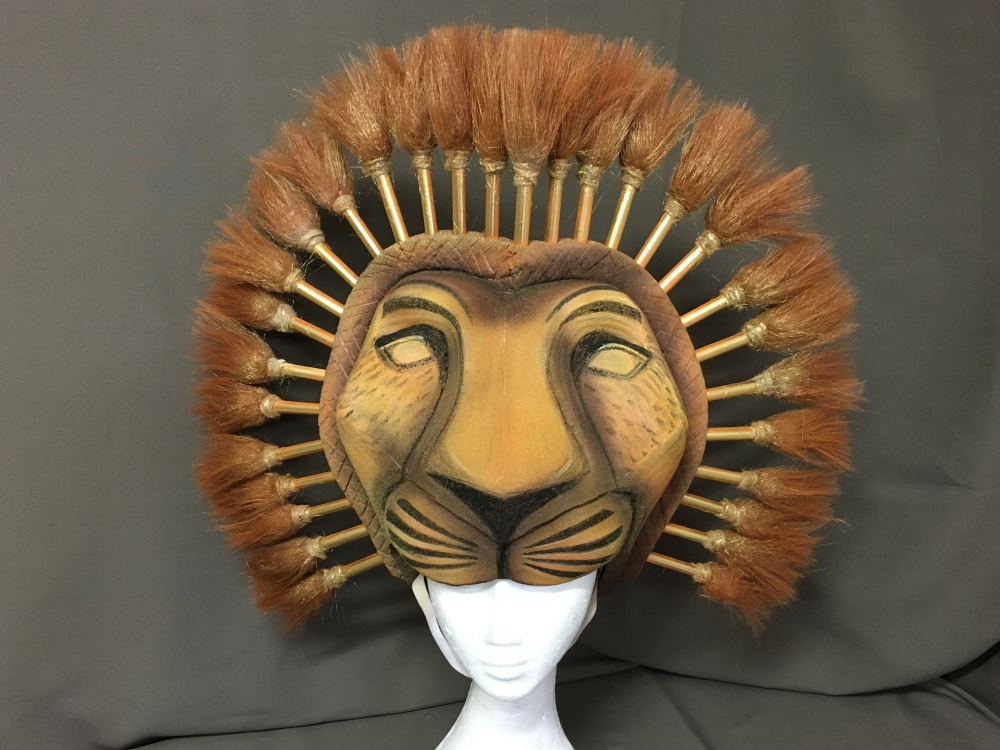 Simba Headdress - Lion King the Musical | The Puppet Workshop
