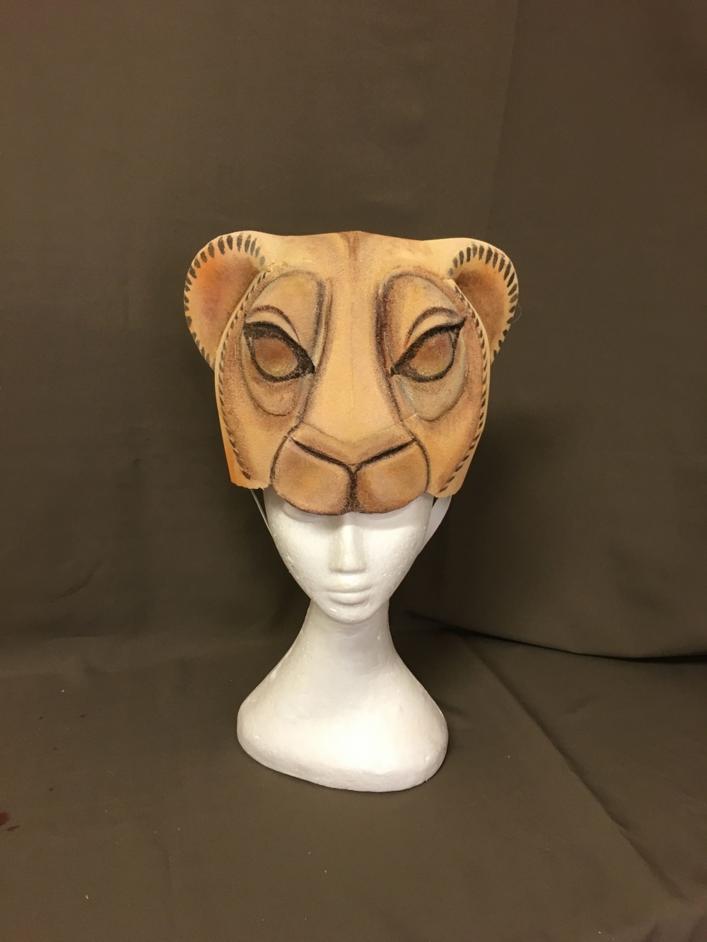 Nala Headdress - Lion King the Musical | The Puppet Workshop