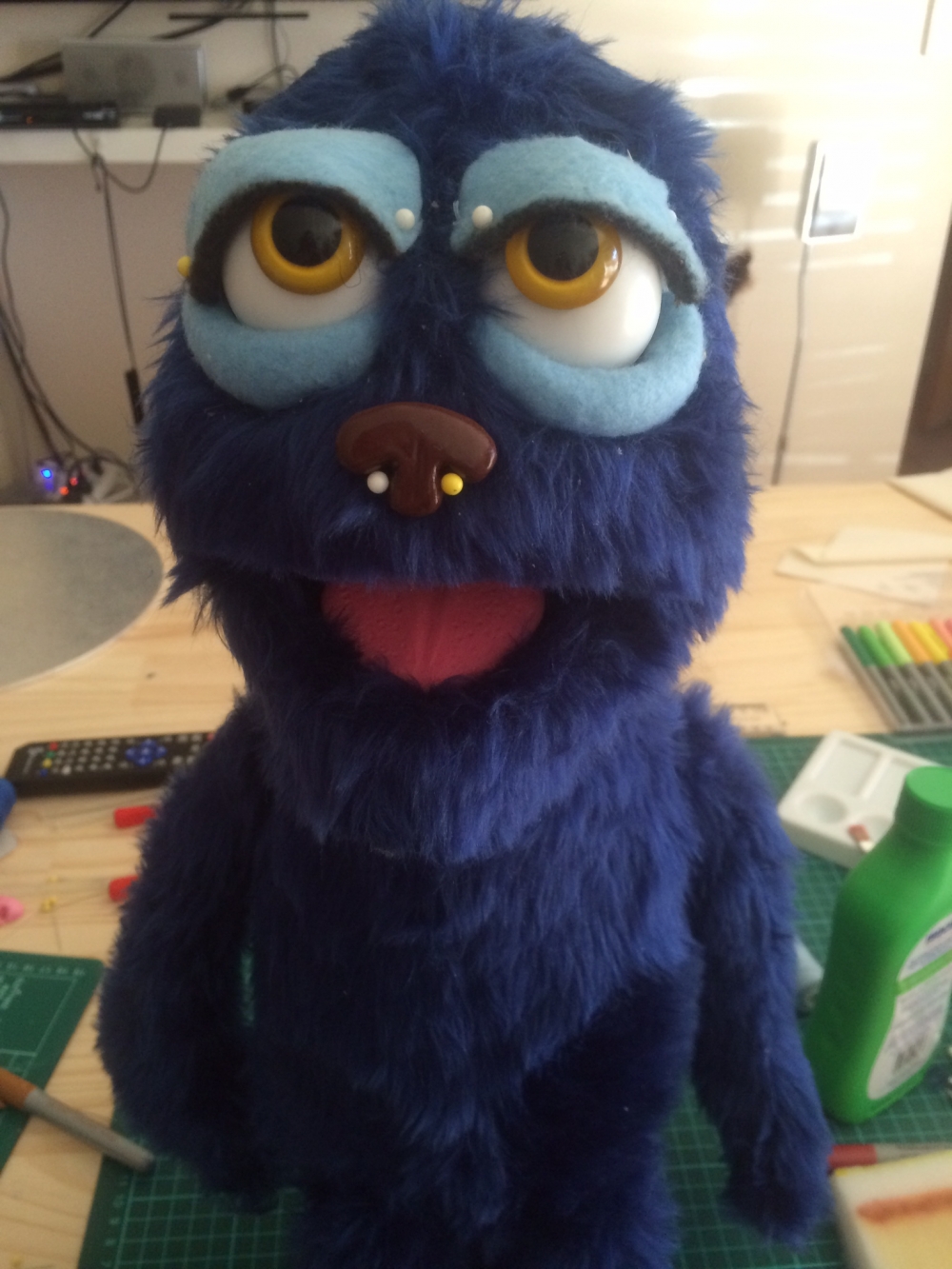 Custom Gill Professional Rod Puppet | The Puppet Workshop